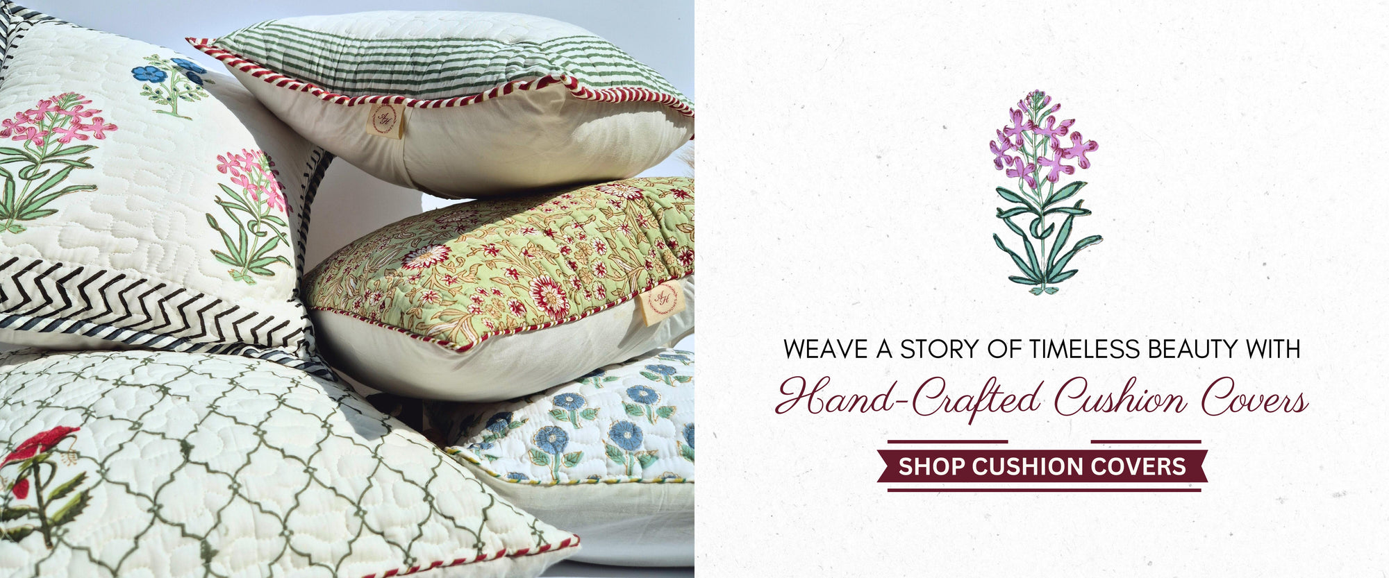 Sustainable Handcrafted Block Print Home Linens: Altaire Homes